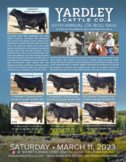 Yardley Cattle Company | Breeders of High-Quality Cattle